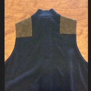 Alex Cannon | Sweaters | Alex Cannon Full Zip Sweater Vest Suede ...